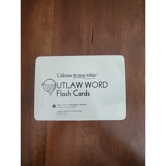 Office | Outlaw Word Flash Cards Collections For Young Scholars | Poshmark